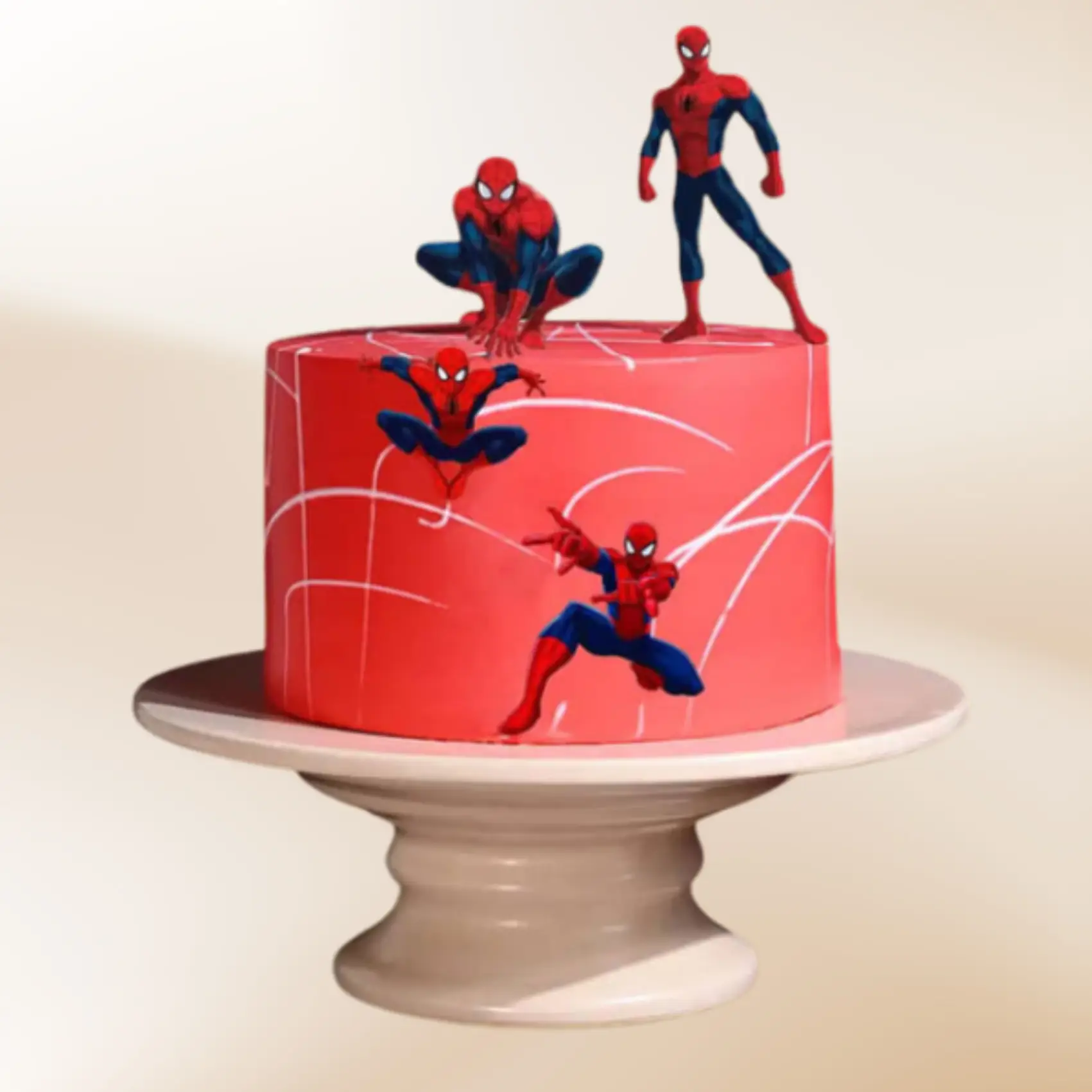 Buy Send Spiderman Theme Cake Online Floraindia