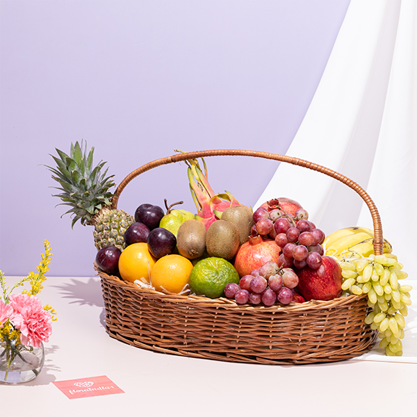 Fresh Fruits Delivery In India | Send Fruits Basket Online - Floraindia