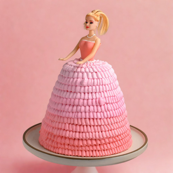 Buy/Send Strawberry Princess Cake Online | Floraindia