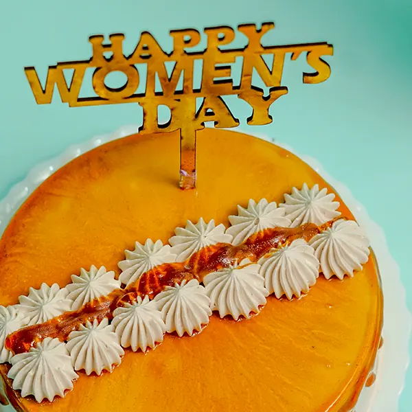 Buy/Send Bold & Buttery Women's Day Cake Online | Floraindia