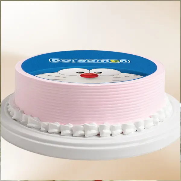 Buy/Send Doremon Face Cake Online | Floraindia